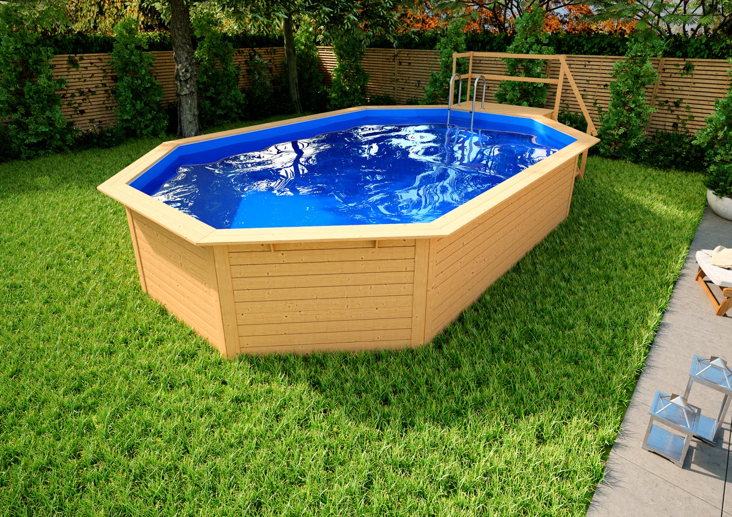Holzpool Aus Polen