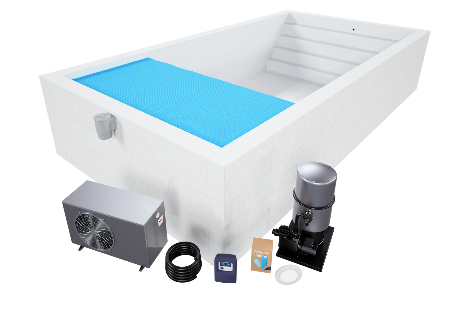 Styropor Pool Set